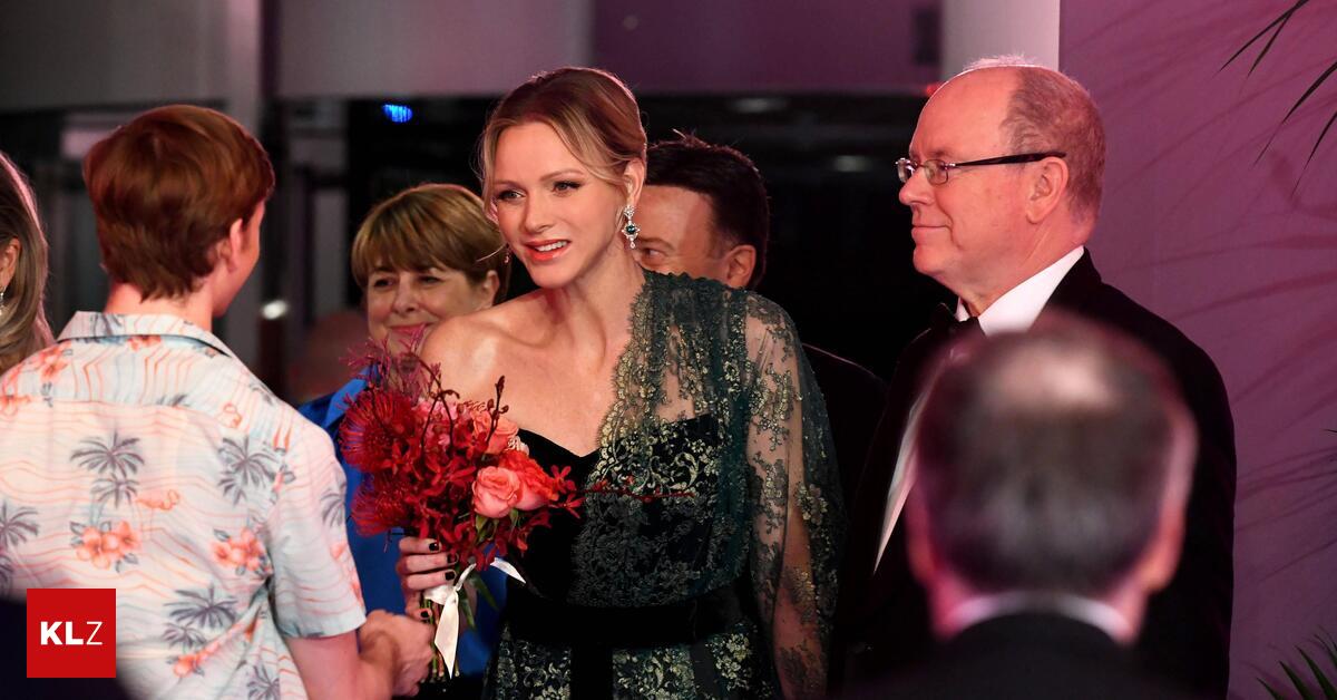 Rosenball: Prinzessin Charléne zog mit Traumrobe alle Blicke auf sich